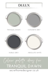 How To Decorate With Tranquil Dawn by Dulux - Secret Home Designer