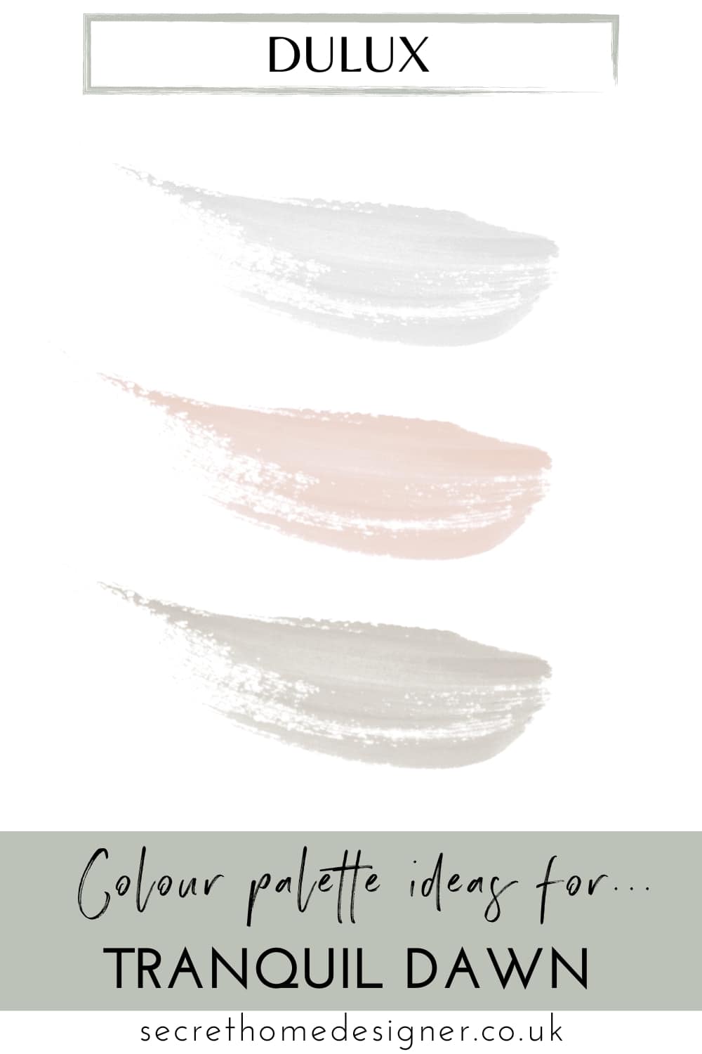 How To Decorate With Tranquil Dawn by Dulux - Secret Home Designer