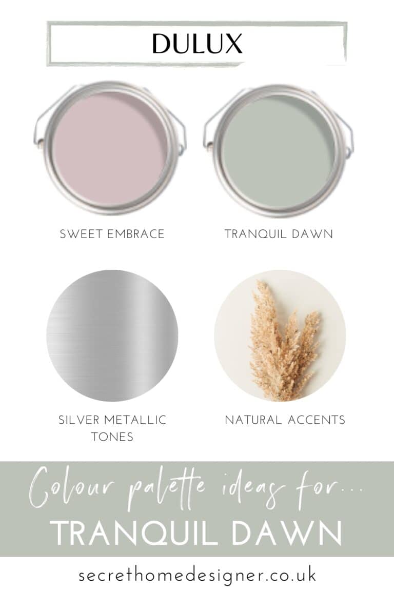 How To Decorate With Tranquil Dawn by Dulux - Secret Home Designer
